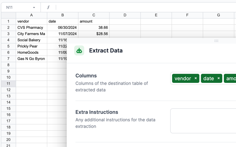 Fast and Secure Invoice Parser - Powered by AI